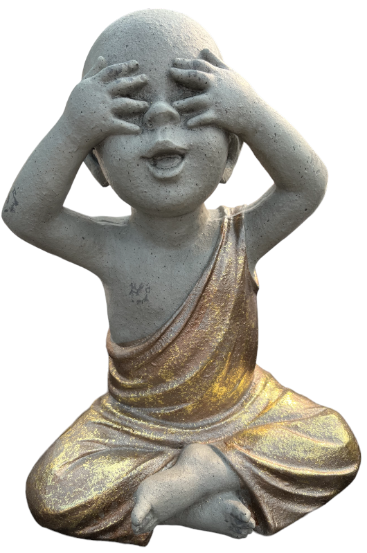 Harper's Statuary & Water Gardens - Playful Buddha